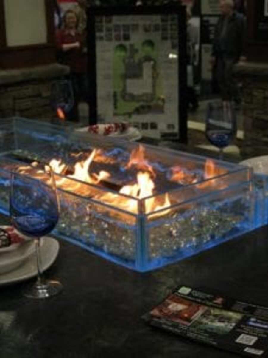 Our Unique 'Elements' Fire Pit/Fire & Water Table - ALD