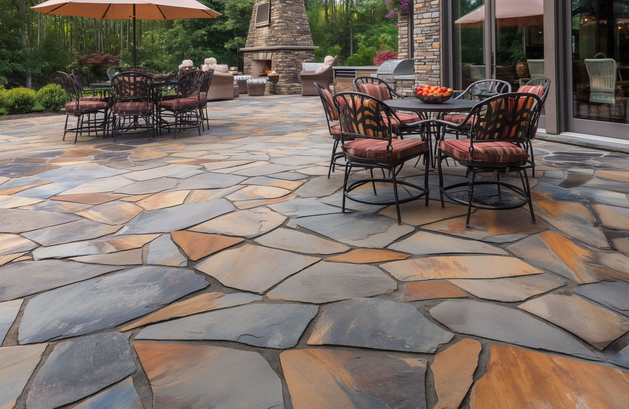 Unique Benefits of Installing a Natural Stone Patio - ALD